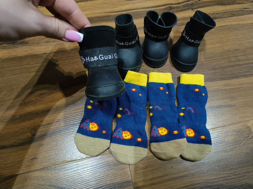 Сапожки с носочками