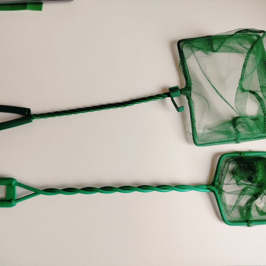 Сачок, грот и кораблик для аквариума