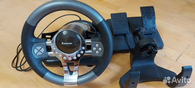 Игровой руль defender forsage gtr купить в Москве | Электроника | Авито