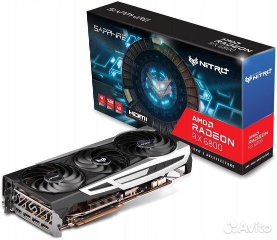 Sapphire nitro+AMD radeon RX 6800 видеокарта купить в Красноярске ...