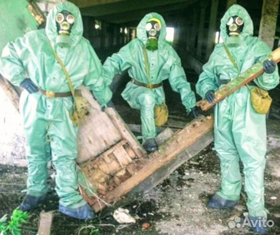 Защитный костюм с противогазом Новые купить в Москве | Хобби и отдых ...