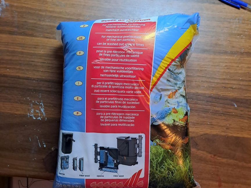 Вата для фильтра для аквариума