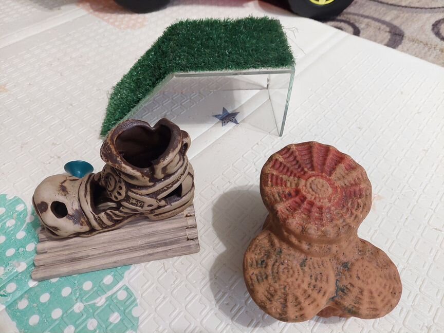 Грот, мостик для аквариума