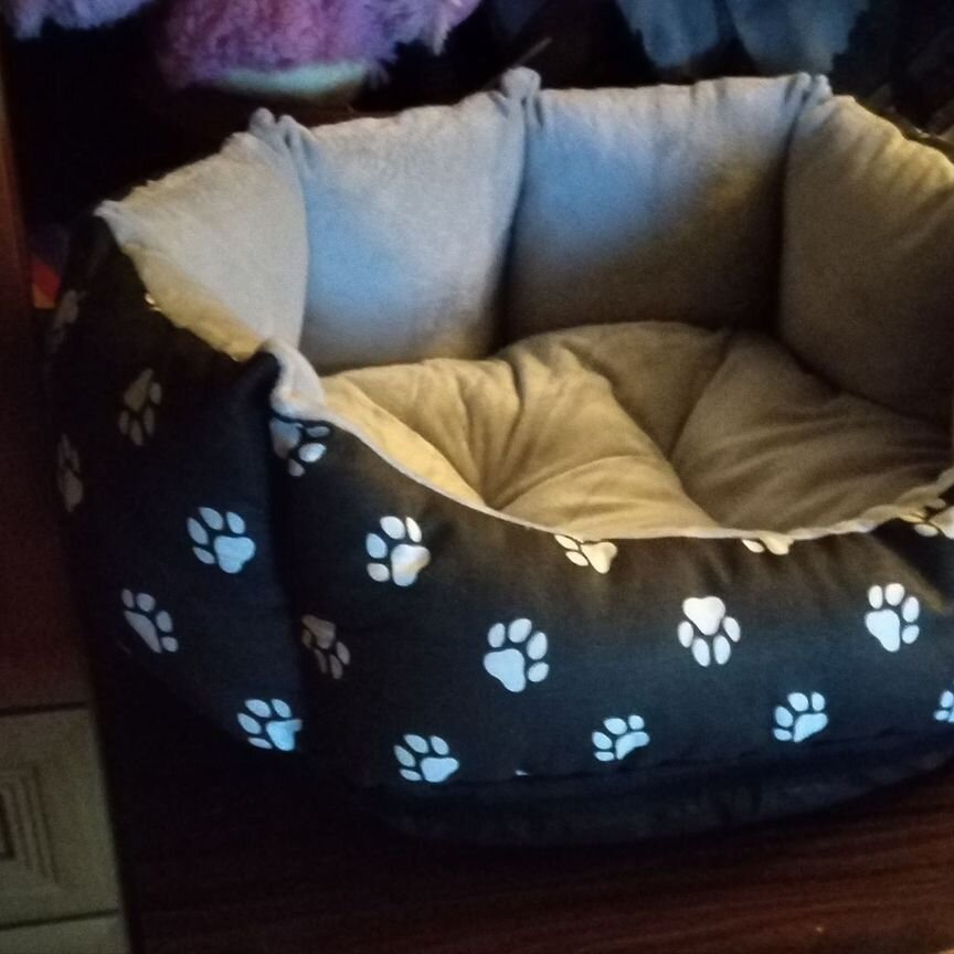 Лежанка бублик для кошек