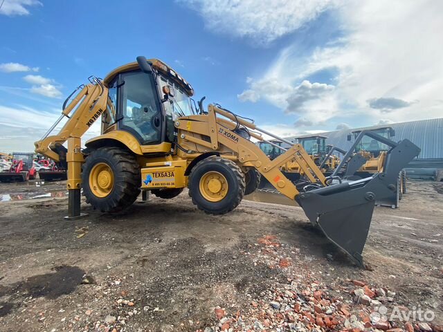 Экскаватор-погрузчик XGMA / XIAGONG XG 765N, 2023 купить в Санкт-Петербурге | Транспорт | Авито