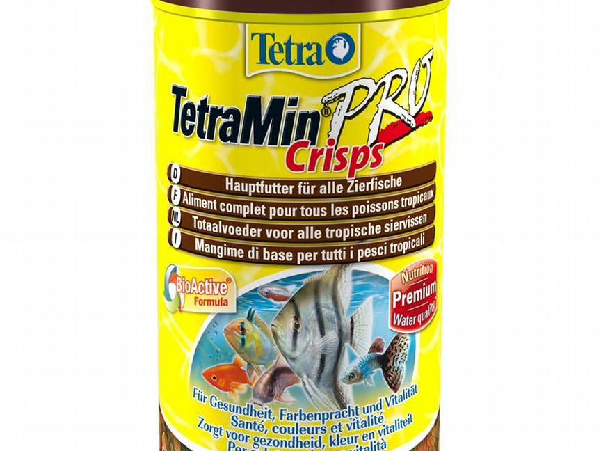 TetraMin Pro Crisps 500мл Корм чипсы для всех деко