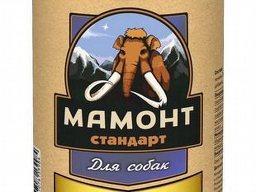 Мамонт Консервы для собак Индейка 0,97 кг 60862