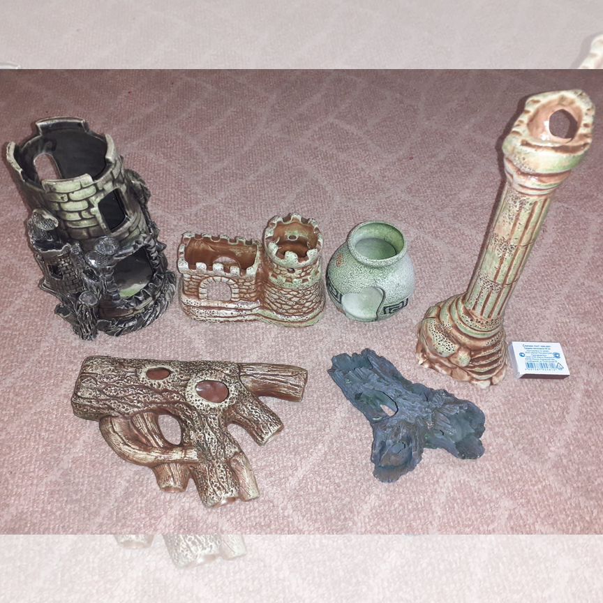 Оборудование и декорации для аквариума