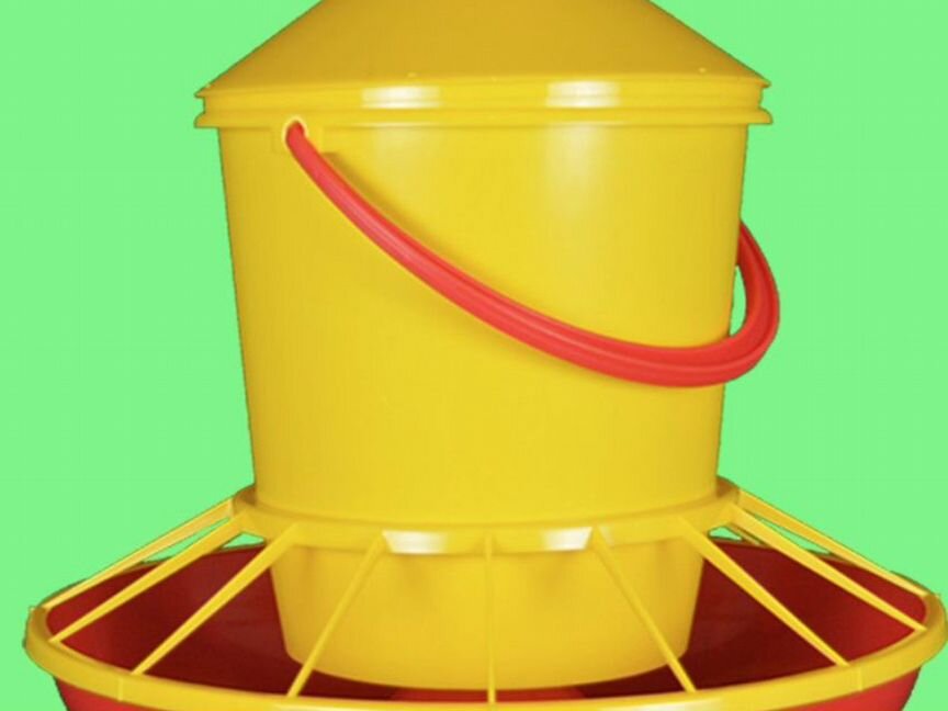 Кормушка бункерная для кур - 10 кг