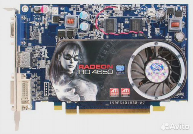 Видеокарта Radeon HD 4650 купить в Казани | Электроника | Авито