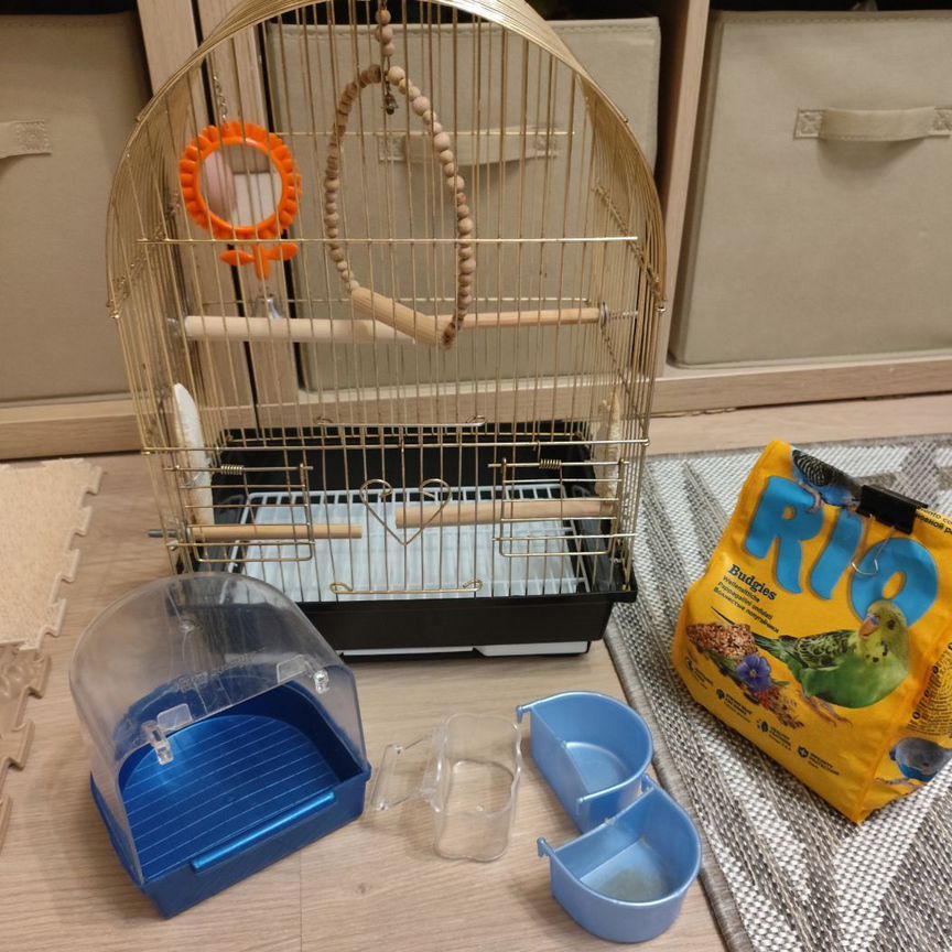 Клетка для волнистого попугайчика