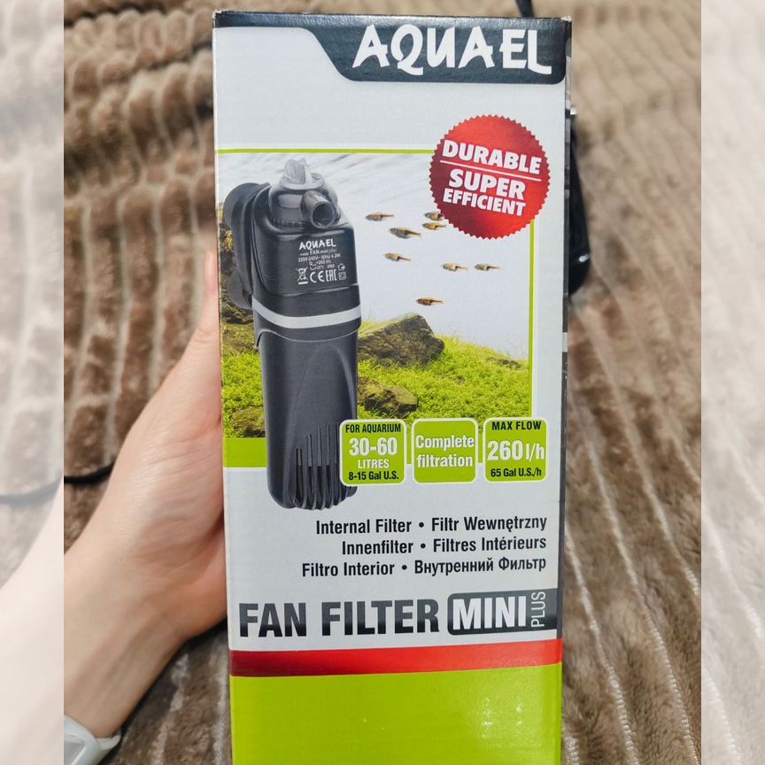 Фильтр для аквариума aquael fan mini plus
