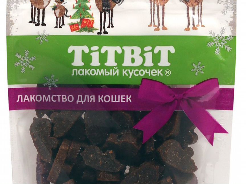 Titbit новогодняя коллекция Мышки с таурином для к