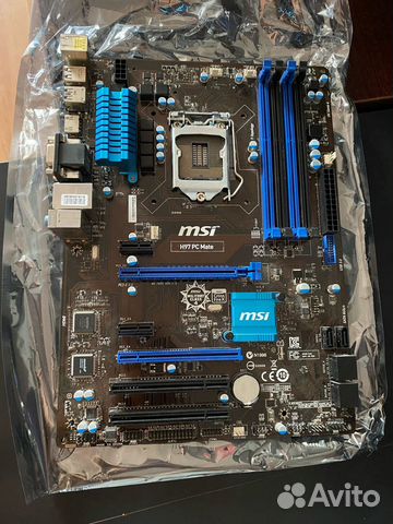 Материнская плата MSI H97 PC mate LGA1150 купить в Санкт-Петербурге ...