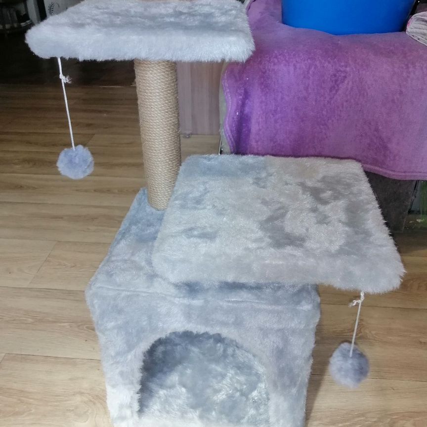 Когтеточка домик для кошек