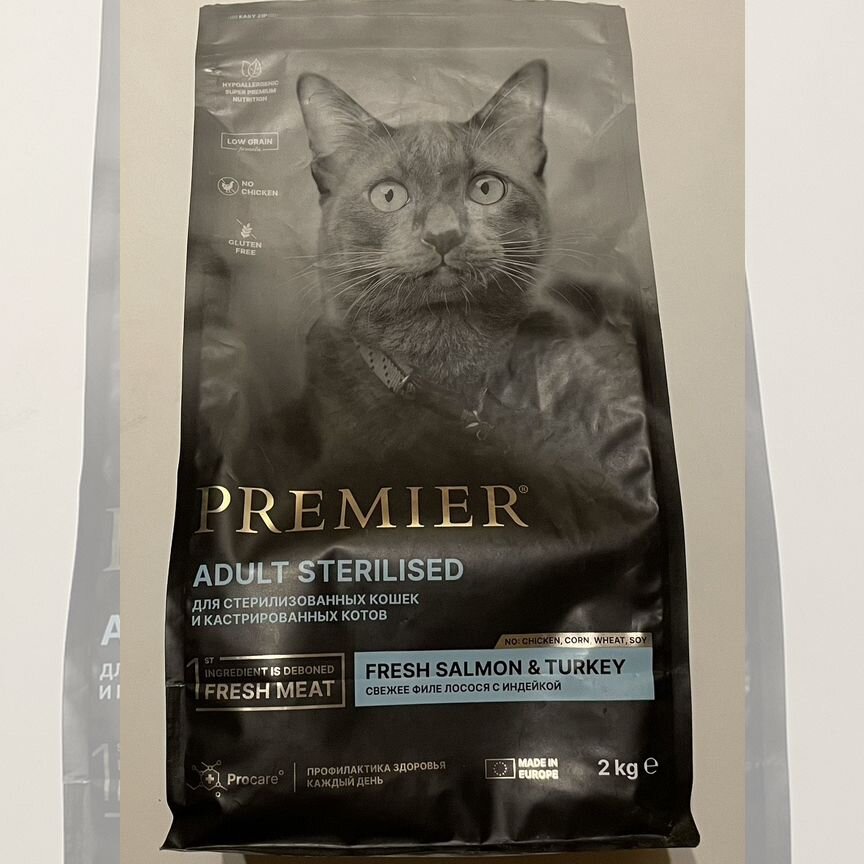 Сухой корм premier для стерилизованных кошек