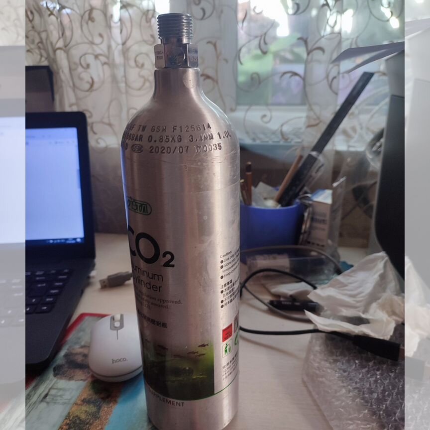 Балон Со2 для аквариума