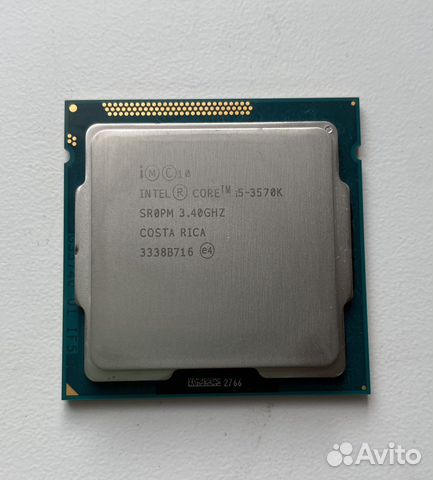 Процессор intel core i5 3570K купить в Москве | Электроника | Авито