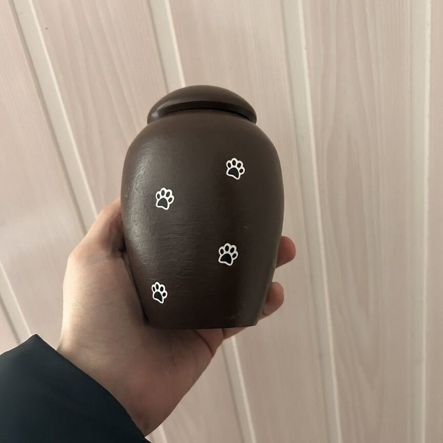 Урна для праха животных
