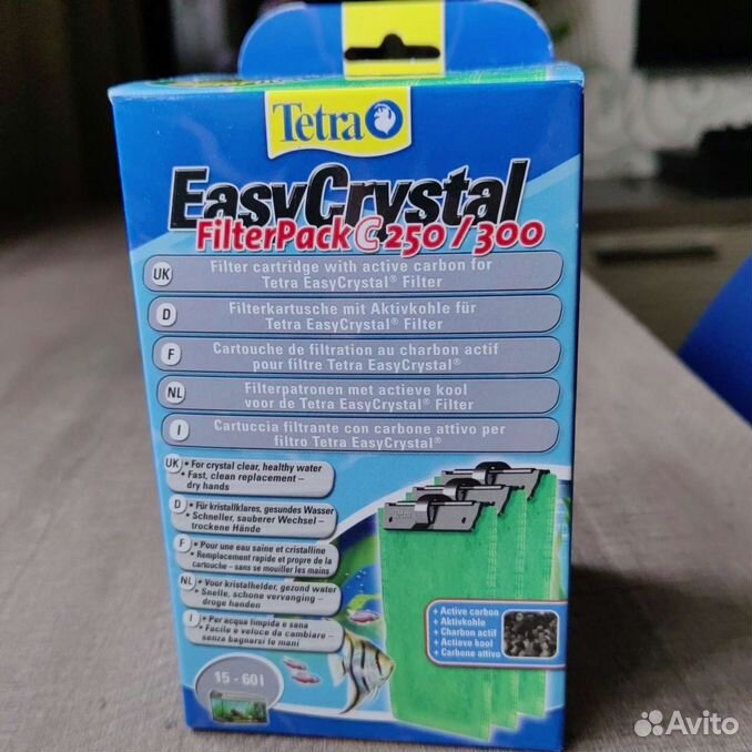 Tetra картриджи EasyCrystal FilterPack250/300 3 шт