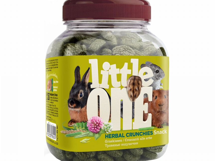 Little One Травяные Подушечки для грызунов 100г