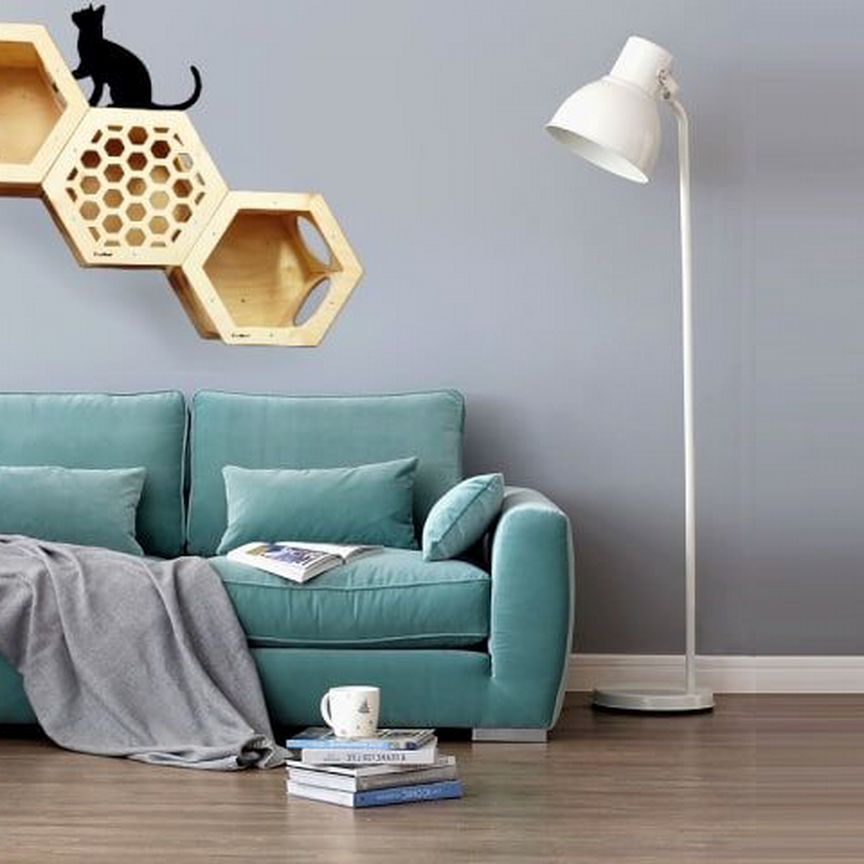 Соты полки для кошек на стену