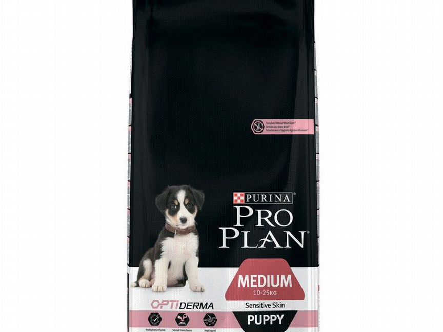 Pro Plan medium puppy лосось 11кг