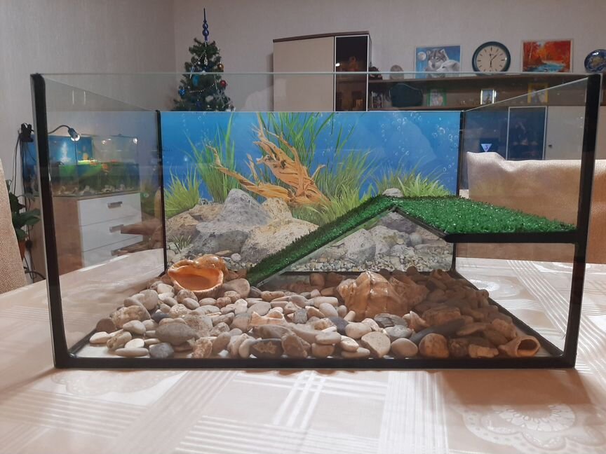 Аквариум для черепах, террариум