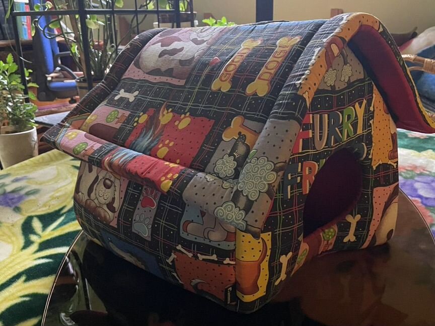 Будка для кошки мягкий домик для кошки