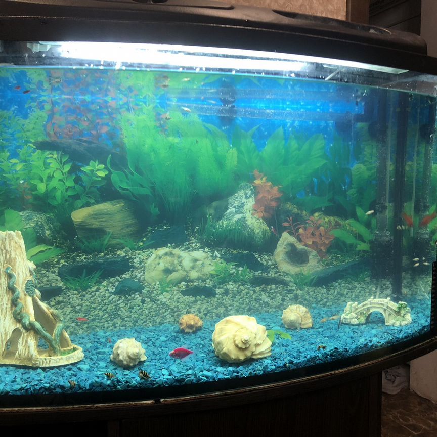 Аквариум с тумбой 125литров