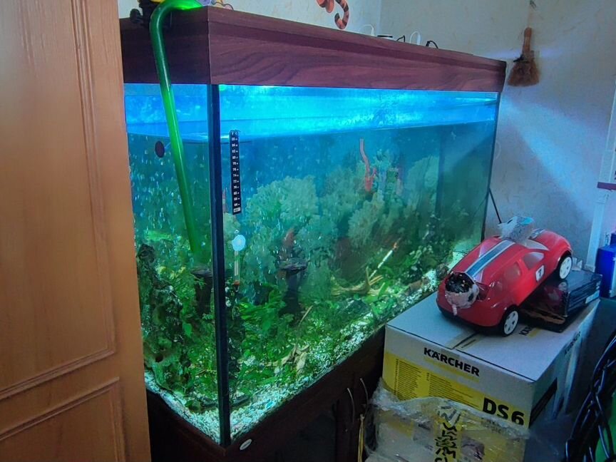 Аквариум aquatech с тумбой
