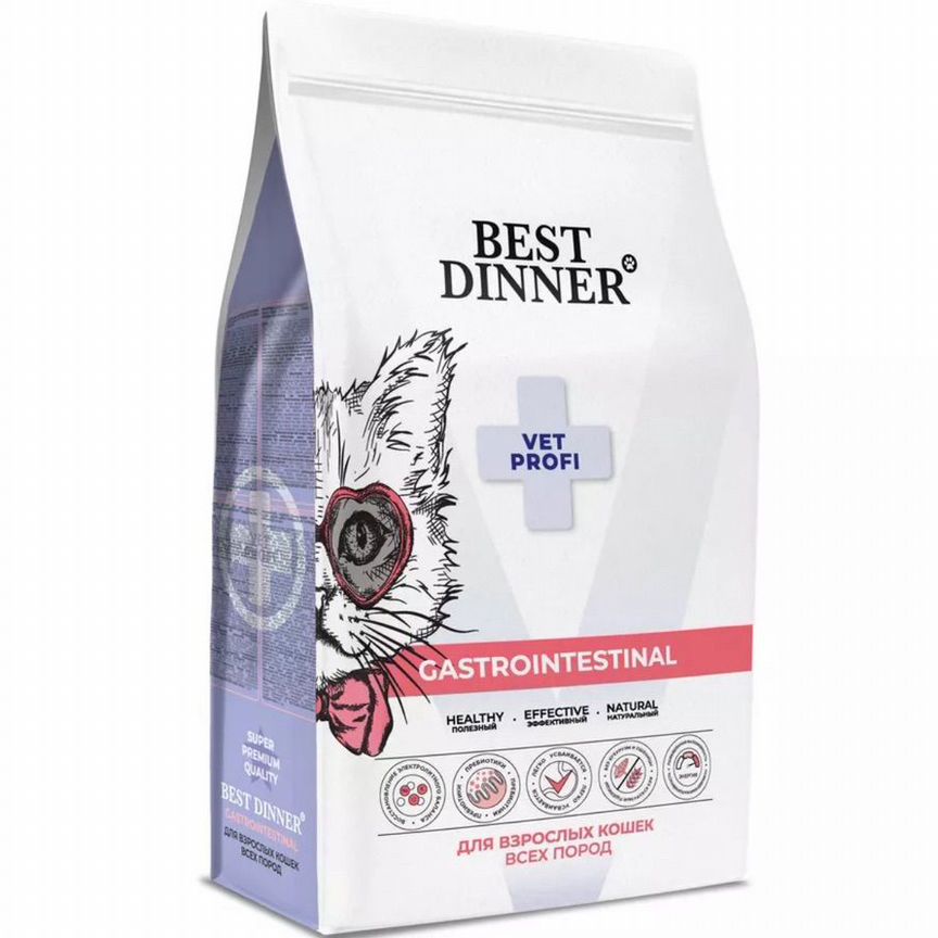 Корм для кошек best dinner gastrointestinal