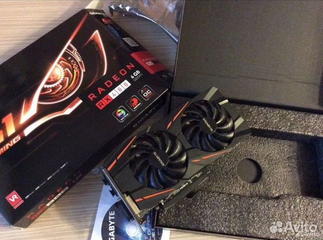 Видеокарта gigabyte Radeon RX 480 4 GB купить в Новосибирске с ...