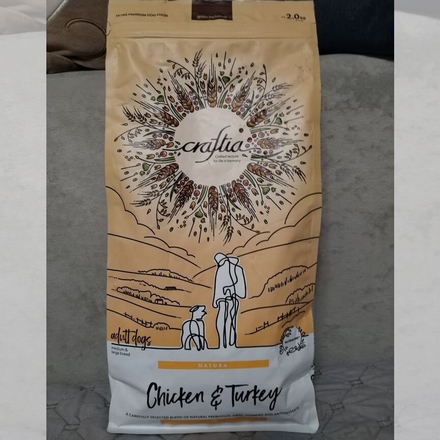 Сухой корм для собак craftia