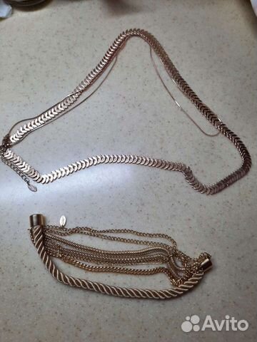 Браслет и цепочка-бижутерия ldadpr купить в Москве | Личные вещи | Авито