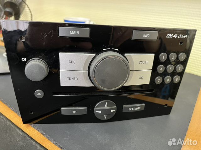 Магнитола Opel CDC 40 Opera Рояльный лак купить в Москве | Авито