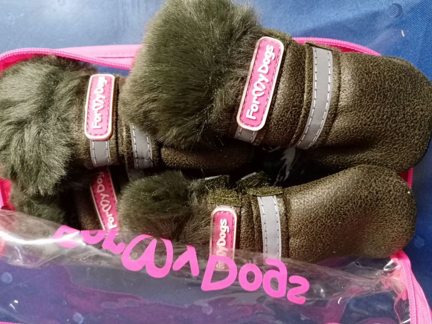 Сапоги для собак зимние