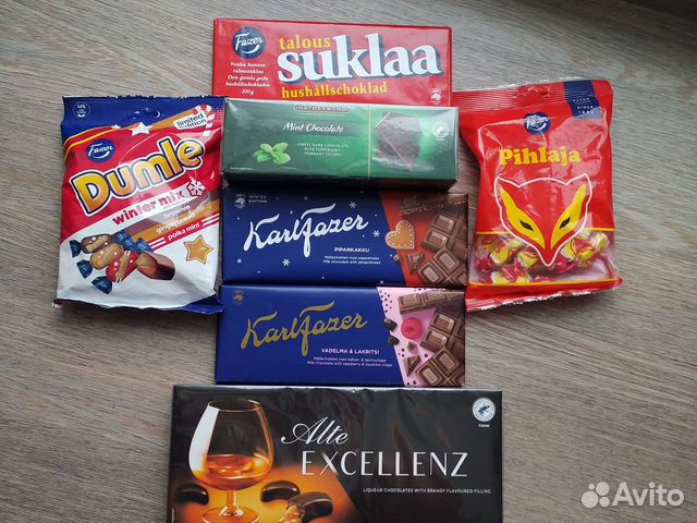 Шоколад Фазер Fazer Даим Daim Мятные Ликерные купить в Санкт-Петербурге ...