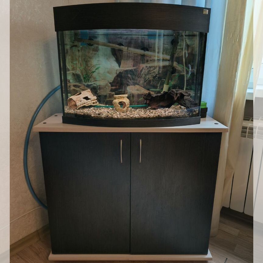 Аквариум AquaPlus с тумбой и внешнем фильтром 70 л