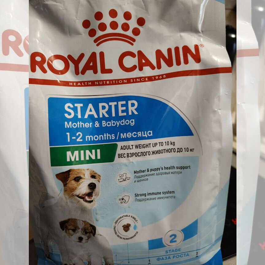 Корм royal canin стартер