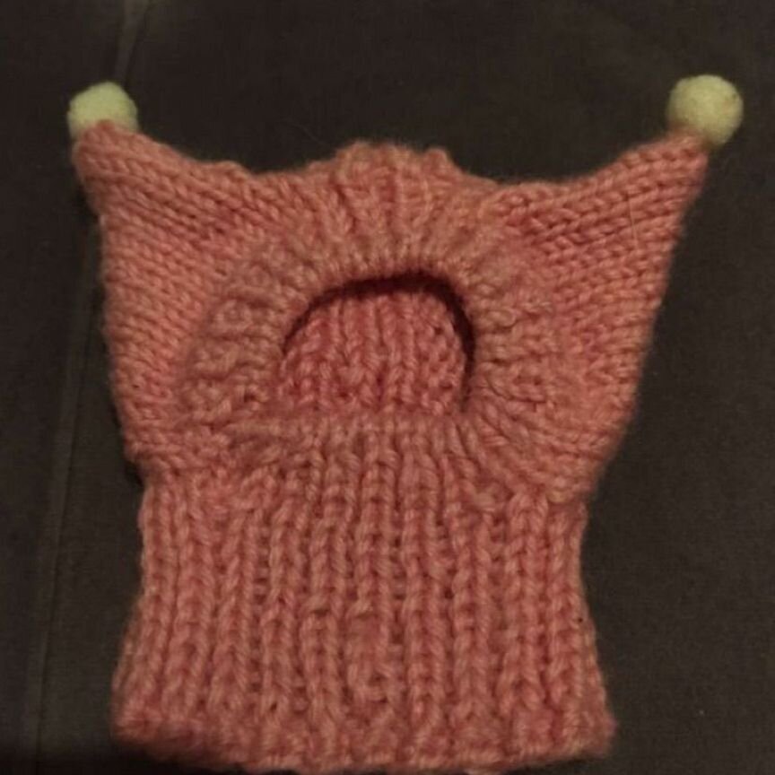 Зимняя шапочка для кошек и собак мелких пород