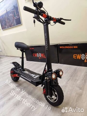 Электросамокат Wolong M5 1000W купить в Коммунарке | Личные вещи | Авито