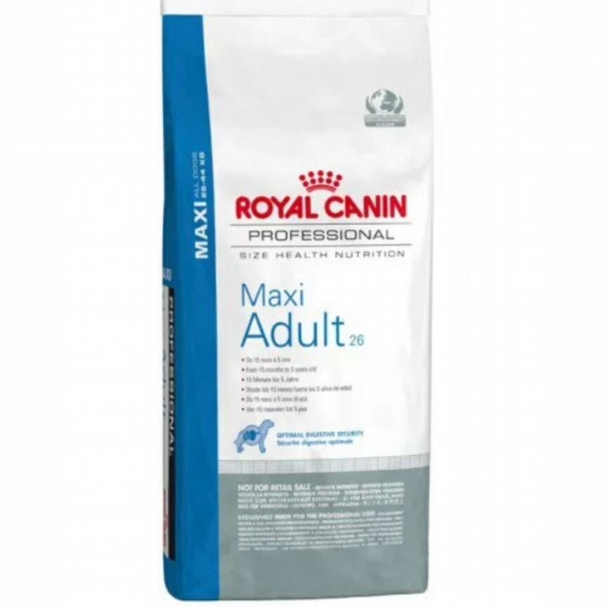 Корм для собак royal canin maxi adult