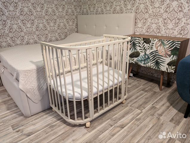 Кроватка приставная Forest Kids с матрасом купить в Москве | Личные ...