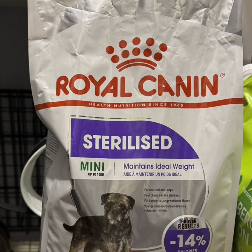 Корм для собак royal canin mini adult sterilised