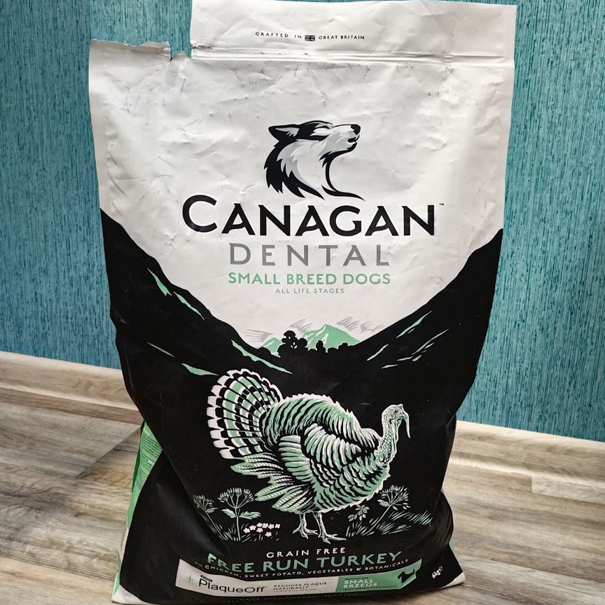 Оригинал.Германия.Canagan индейка.Корм для собак