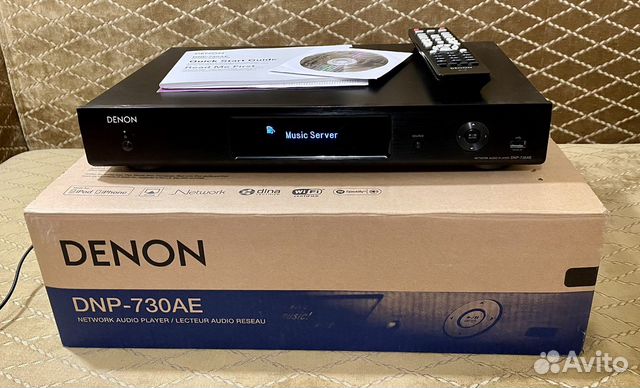 Denon DNP-730AE сетевой проигрыватель купить в Санкт-Петербурге ...