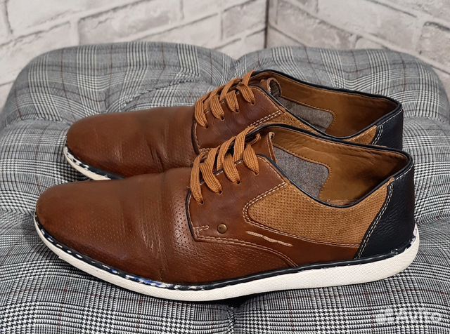 Мужские летние туфли Rieker Аntistress Оригин Кожа купить в Москве ...