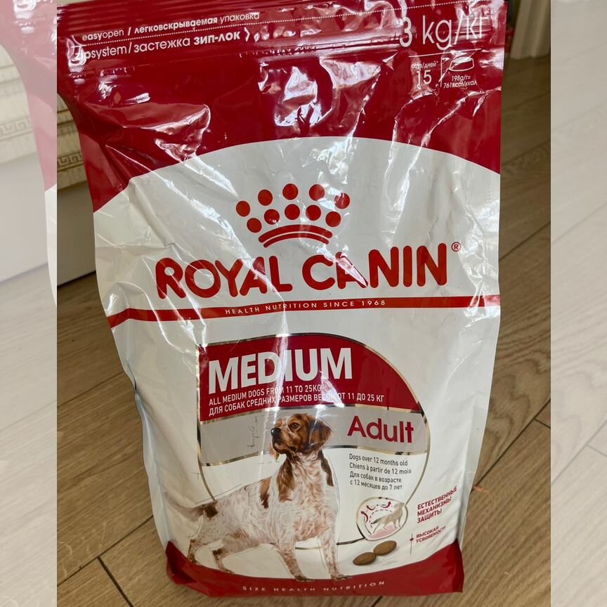Корм royal canin medium adult 3 кг