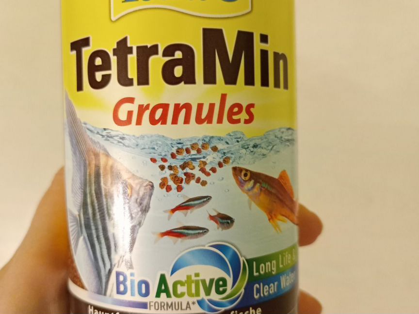 Tetramin granules сухой корм для рыб